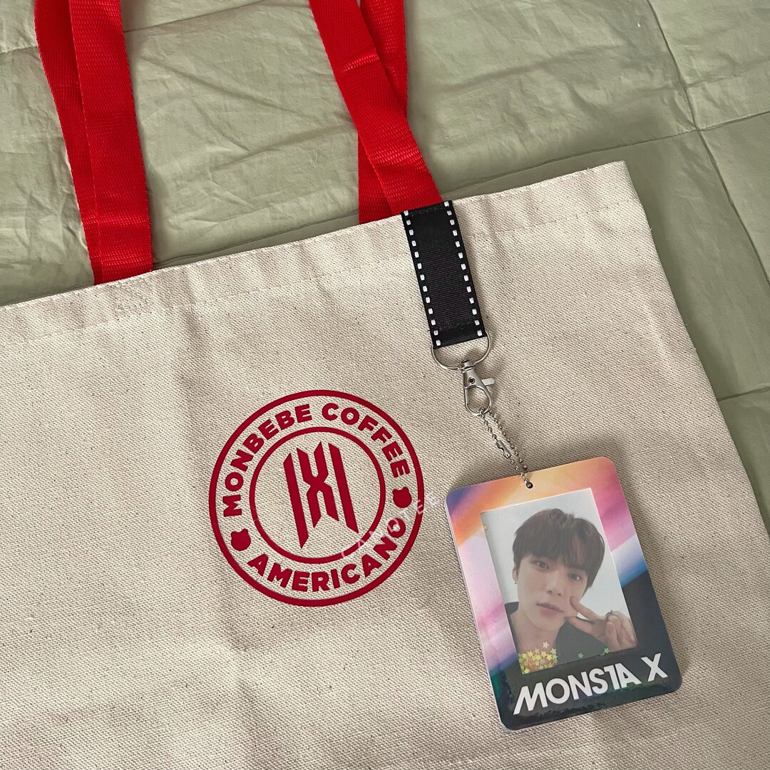 Monsta X Tote Bag With Keychain Loop - Etsy