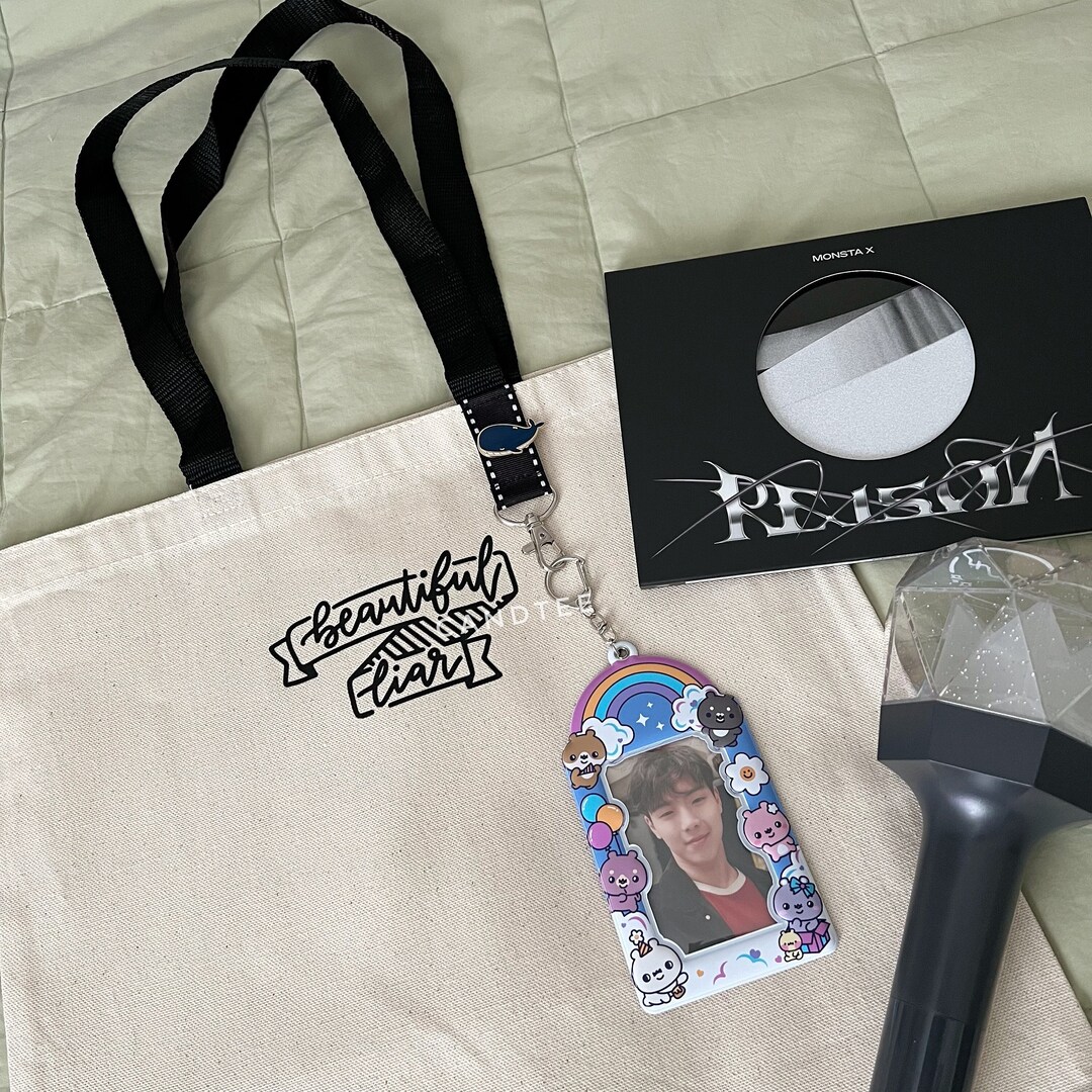 Monsta X Tote Bag With Keychain Loop - Etsy