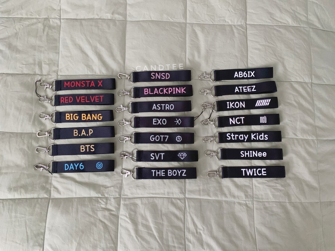 Kpop Lightstick Keychain astro Ateez Shinee Ab6ix the Boyz - Etsy