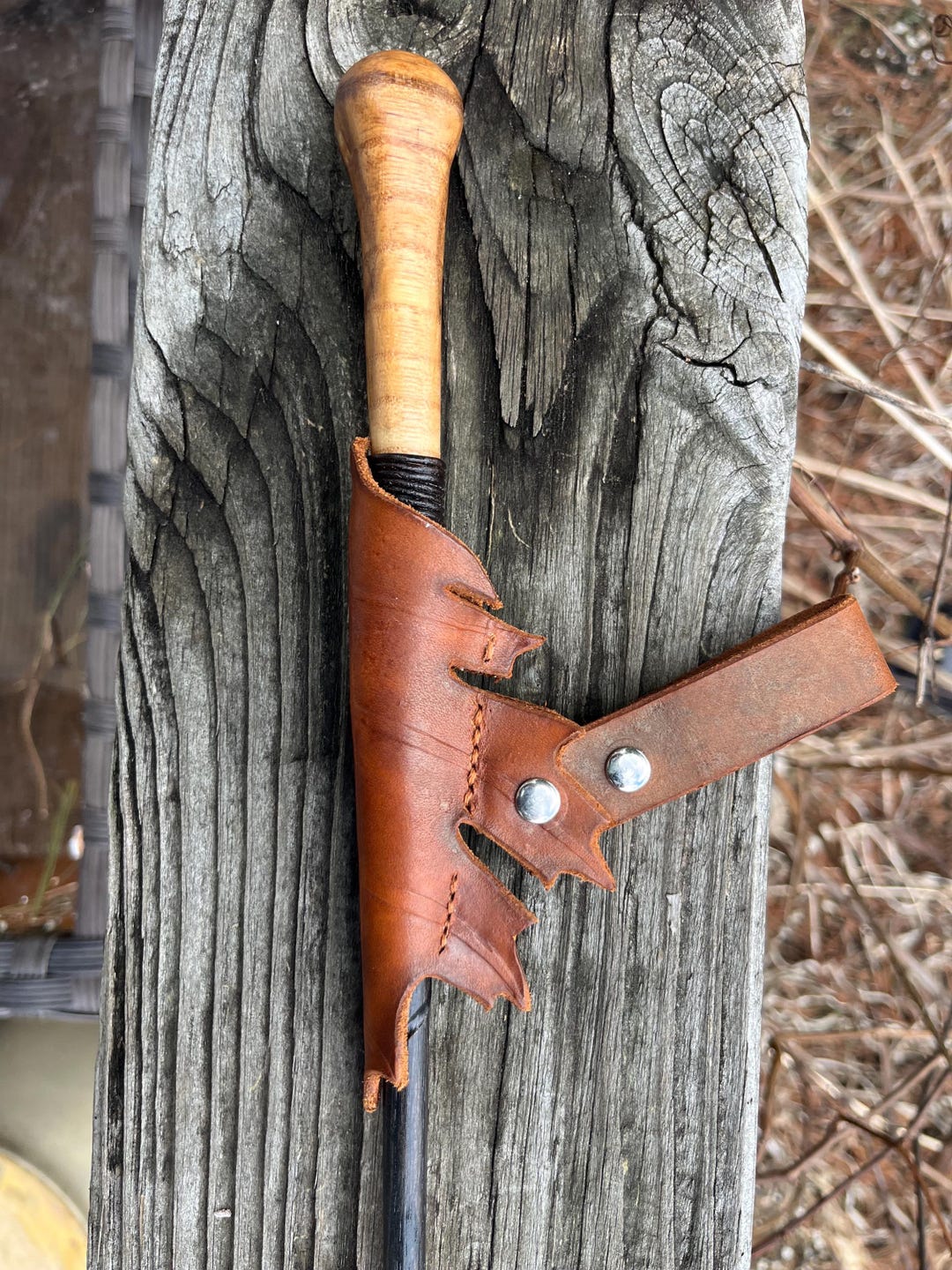Wand Holster - Leather Wand Holster - Etsy