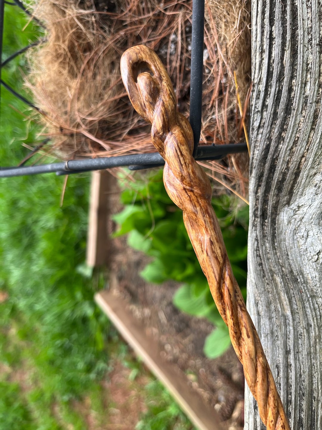 The Knot Wand 13 Wooden Wand Ash Wand Wicca Wand - Etsy