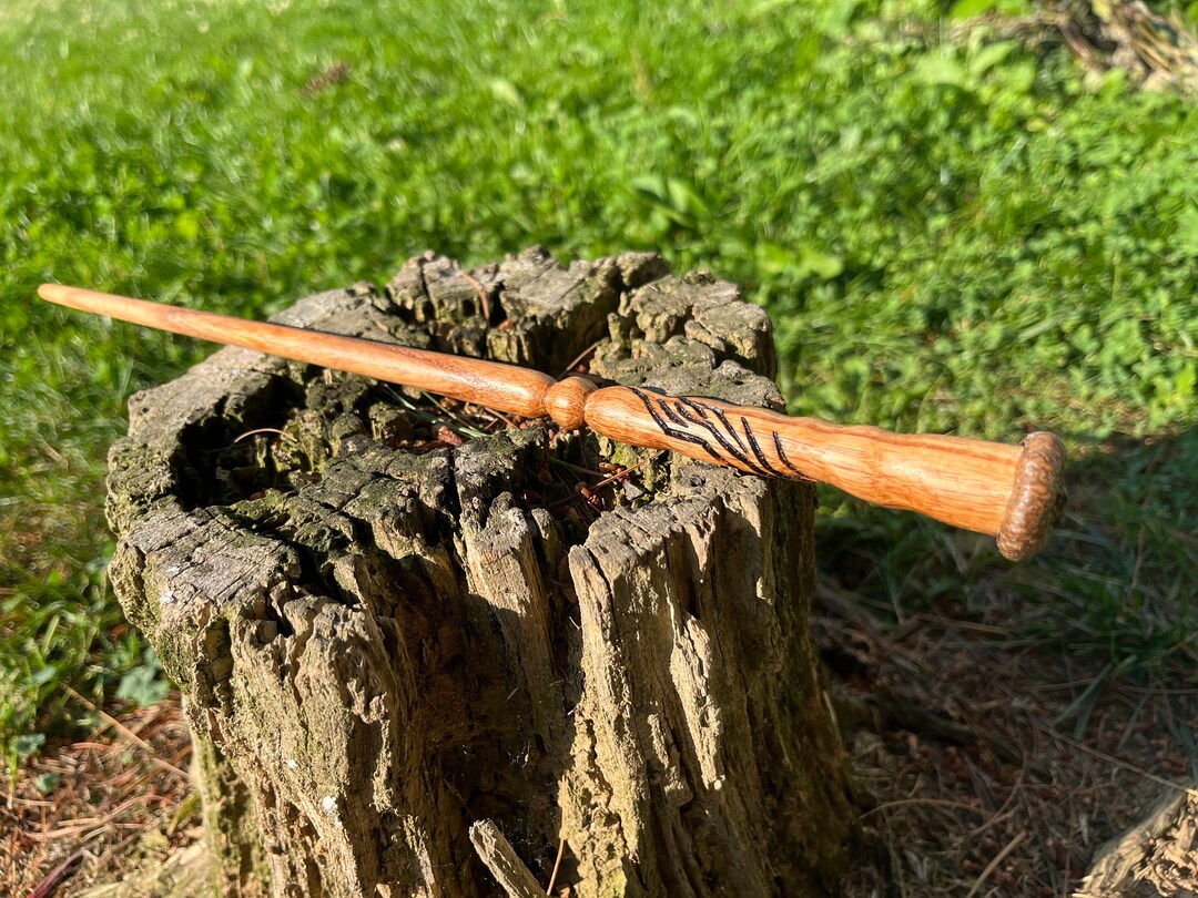 The Underhill Wand 13 Wooden Wand Fantasy Wand Witch Wand Wizard Wand ...