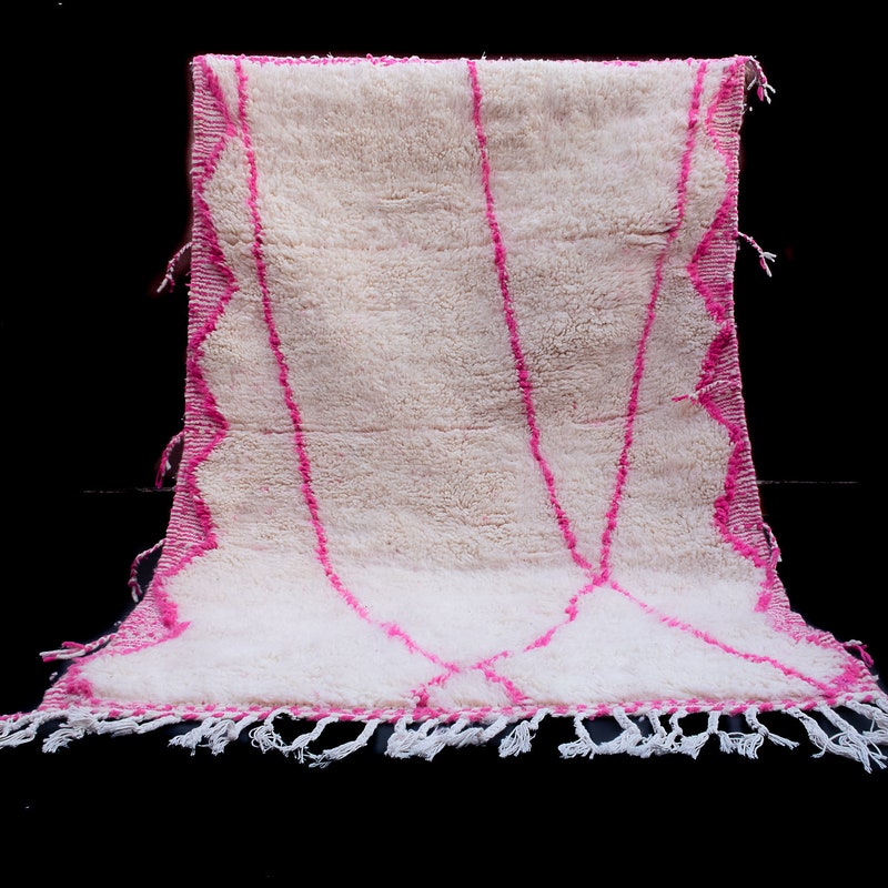 Pink Moroccan Rug - Etsy