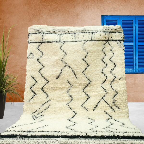 Beni Ourain Style Rug - Etsy