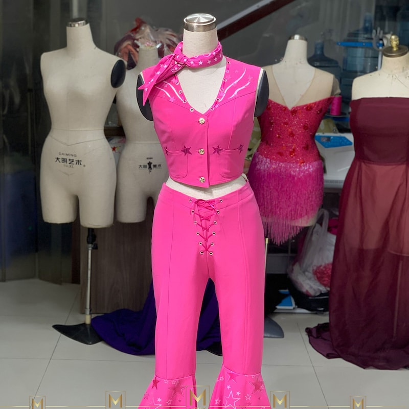 Adult Barbie Pink Dress Etsy