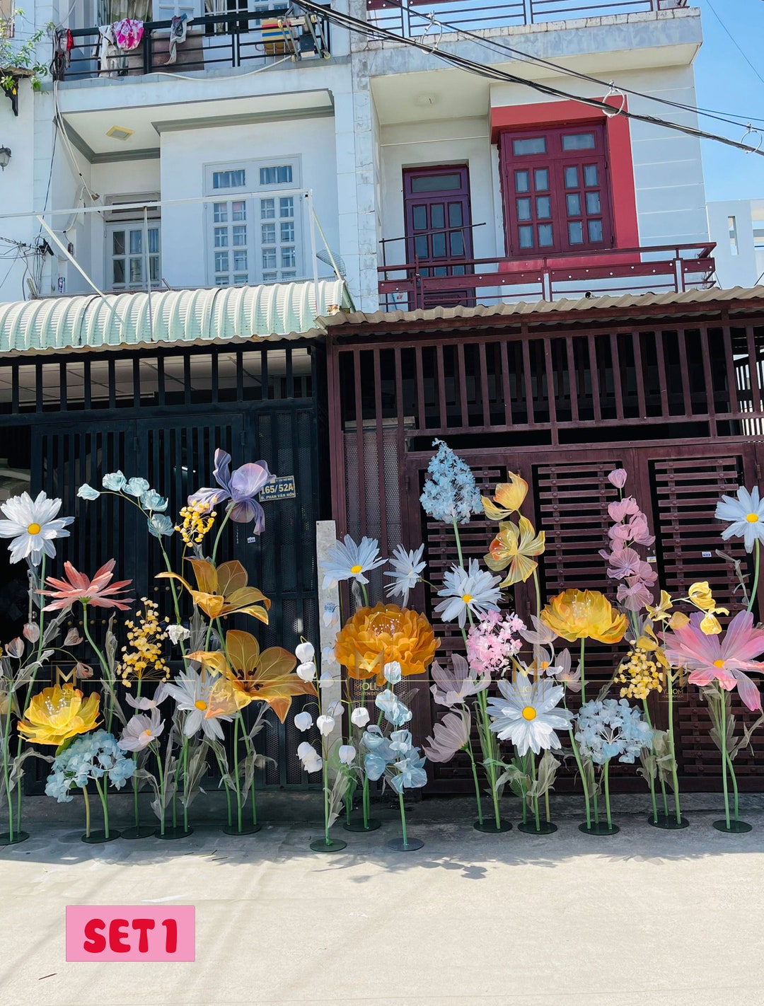 Giant Flower Decor Full Set Options, Customized Flowers Decor - Etsy