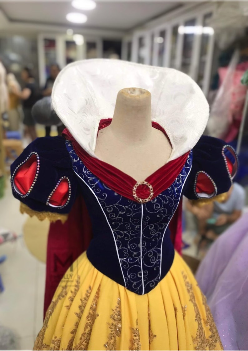 Knee Length Snow White Royal Inspired Disney Princess Disney - Etsy