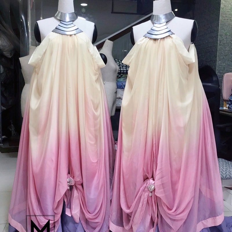 Padme Sunset Lake Dress - Etsy