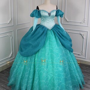 The Ariel Princess Blue Color Version Design by Mollynguyendesign ...