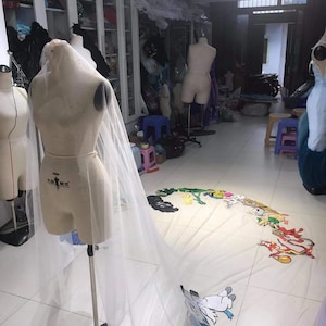 Embroideries Veil Disney Inspired, Snow White Veil, Snow White Wedding ...