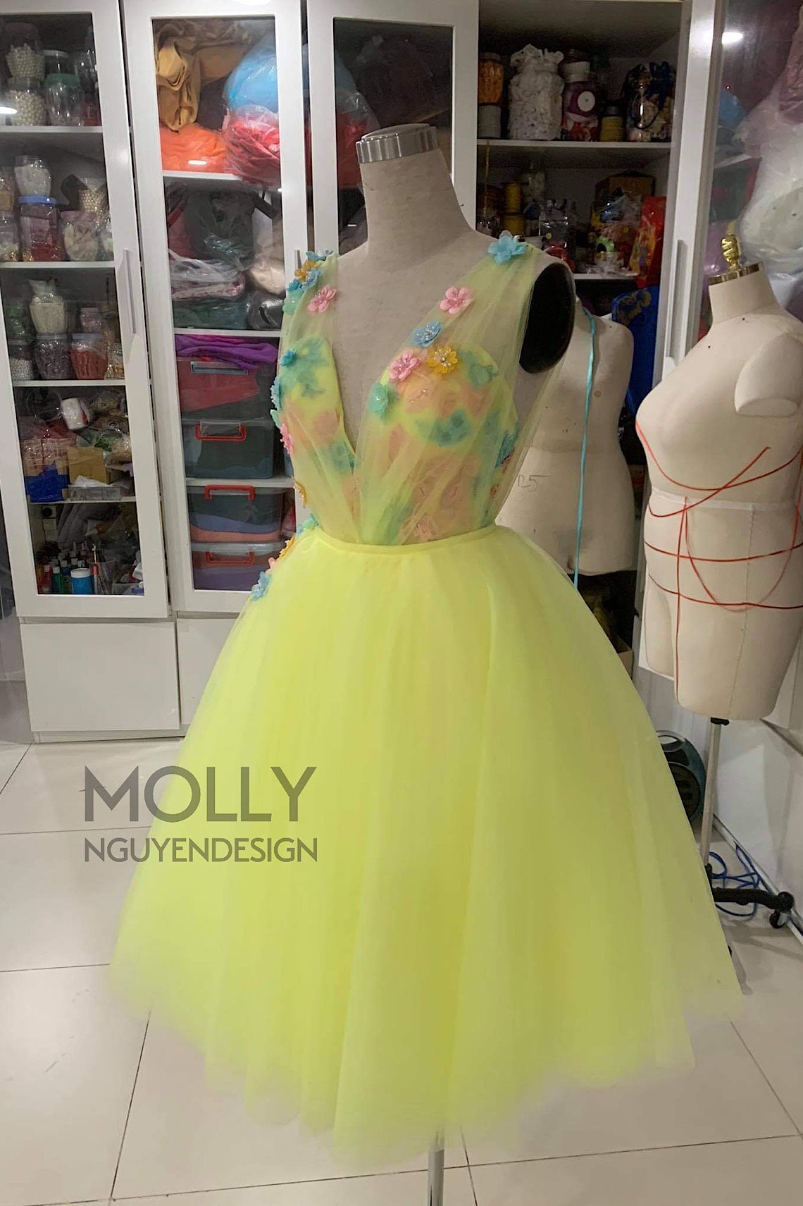 Full Set Yellow Dress 2 in One Style Tulle Dress - Etsy