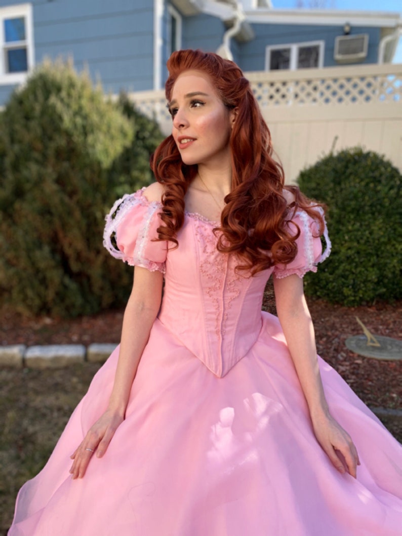 Ariel Broadway Dress Costume, Ariel Pink Broadway Costume, Disney ...