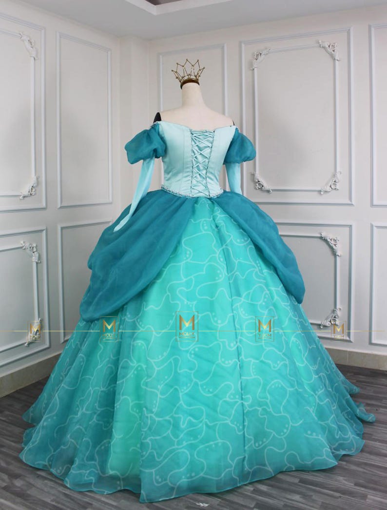 The Ariel Princess Blue Color Version Design by Mollynguyendesign ...