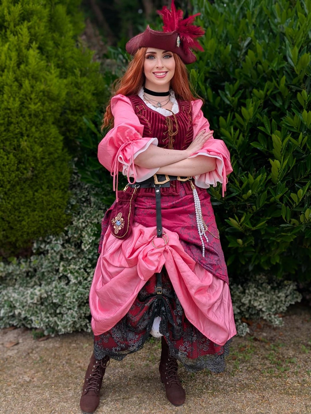 The Priate Costume Dress Cosplay - Dress Cosplay - Costume Handmade - Etsy