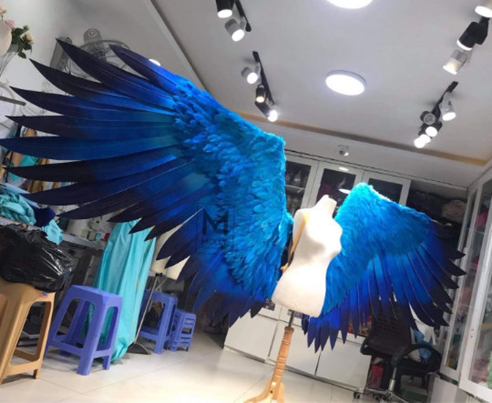 Articulated With Remote Control Cosplay Costume Big Wings - Etsy