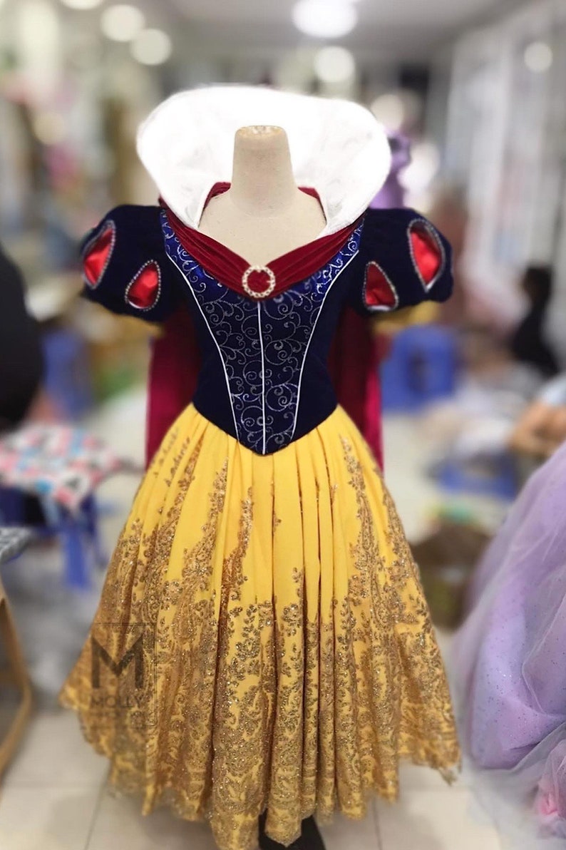 Knee Length Snow White Royal Inspired Disney Princess Disney - Etsy