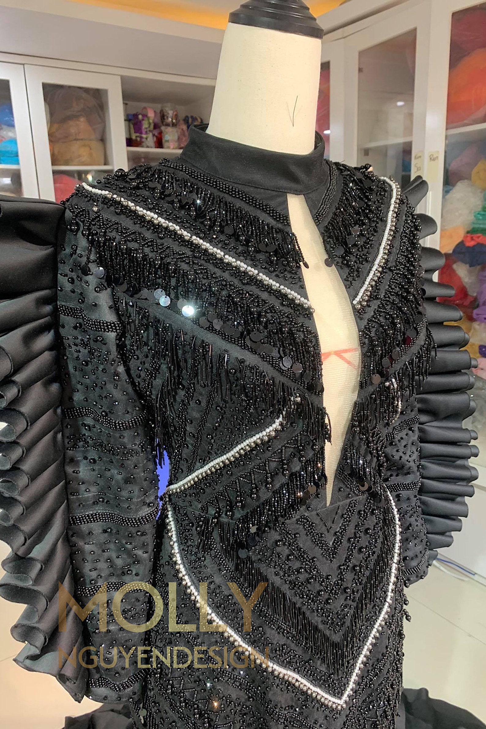 Black Mermaid Dress - Etsy