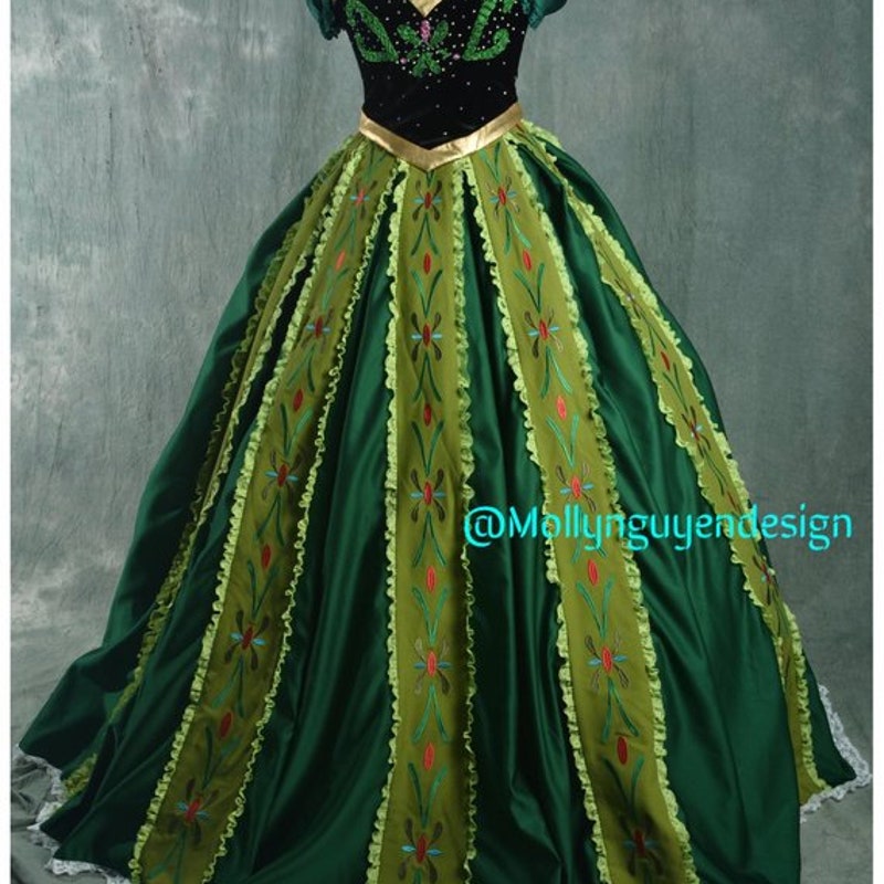 Anna Coronation Dress - Etsy