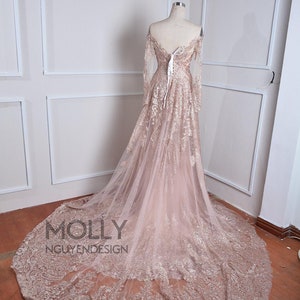 Light Gold Evening Mermaid Dress Sparkly Light Gold Dress - Etsy