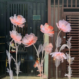 Giant Flower Decor Full Set Options, Customized Flowers Decor - Etsy