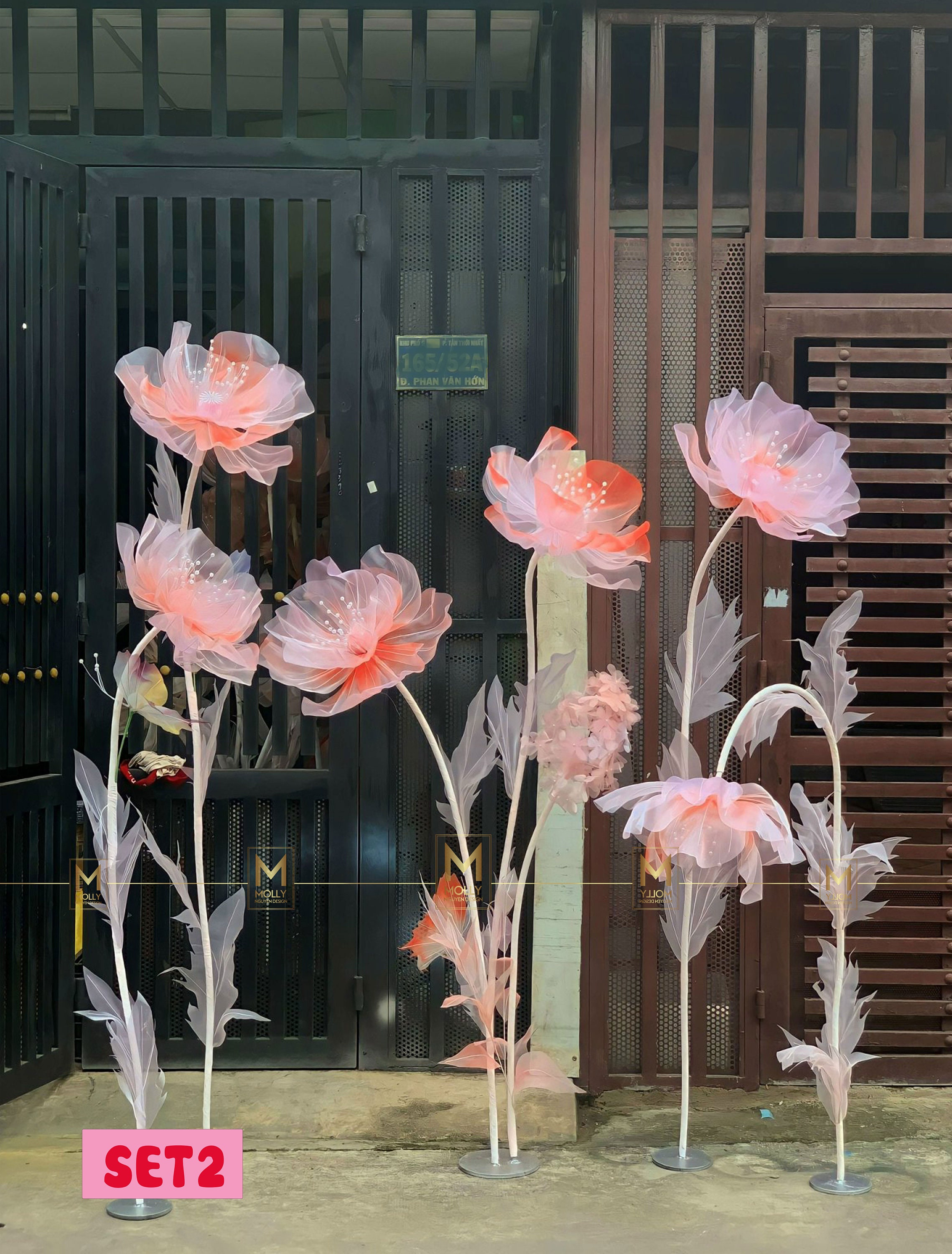 Giant Flower Decor Full Set Options, Customized Flowers Decor - Etsy
