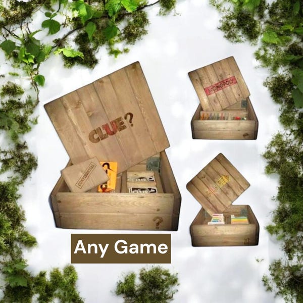 Board Game Box - Etsy