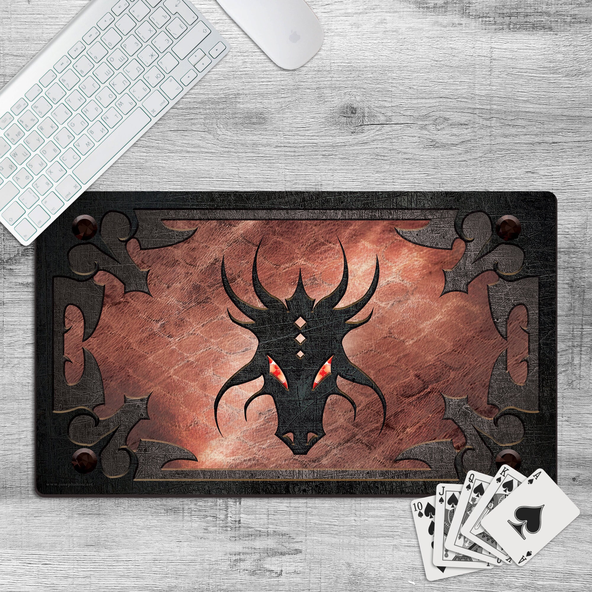 Mtg Playmat, Dragon Playmat, Magic the Gathering Playmat, Giant ...