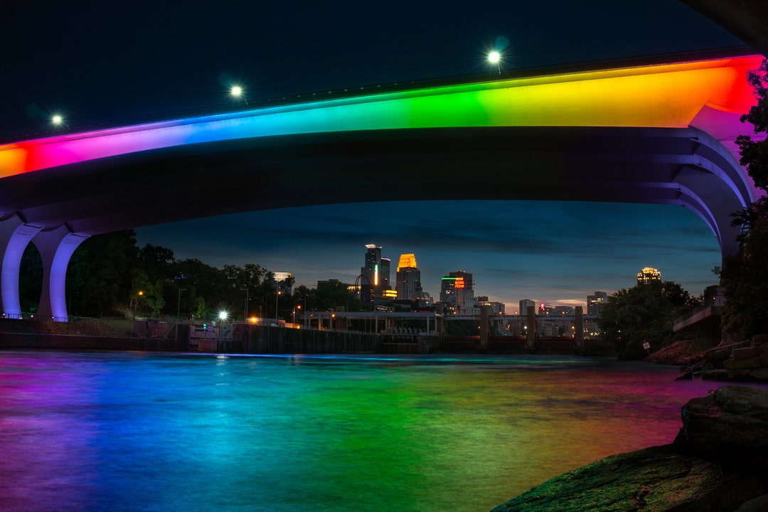A Rainbow Above Minneapolis! - Twin Cities Pride 2018 Edition - Etsy