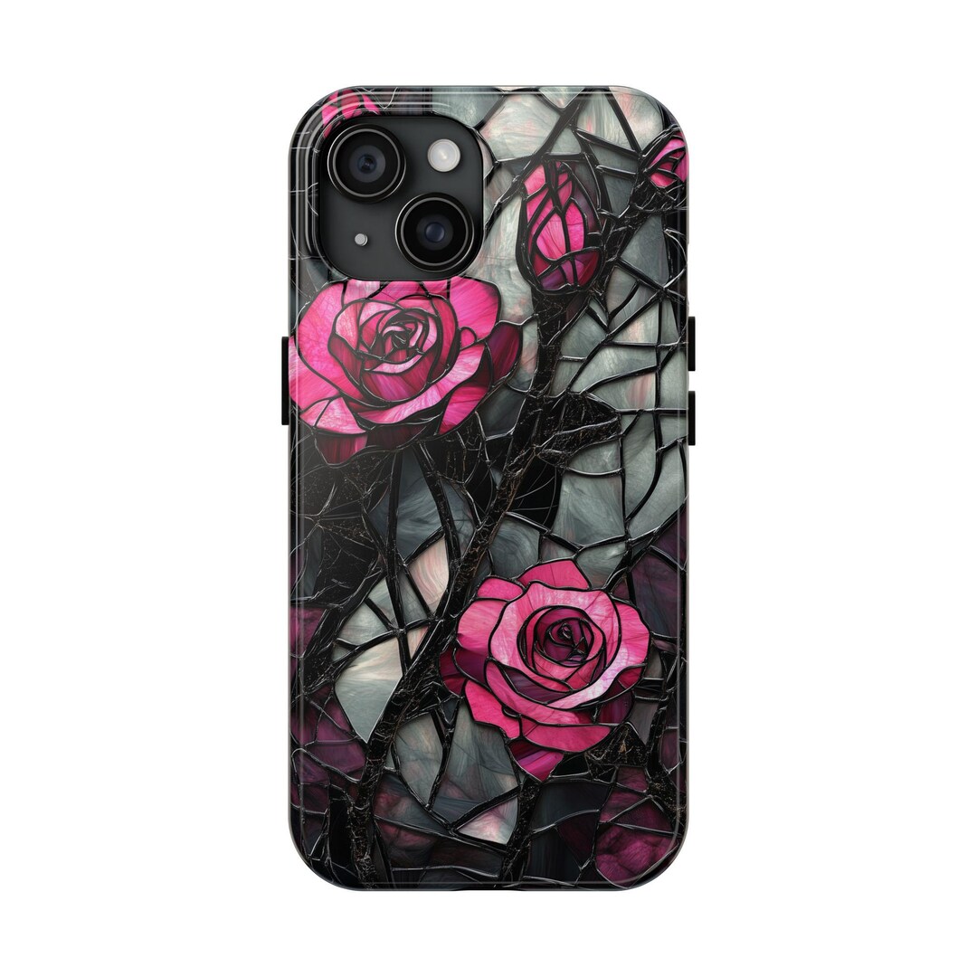 Decoden Goth Phone Case Fall Mosaic Design Cool & Unique Gothic Style ...