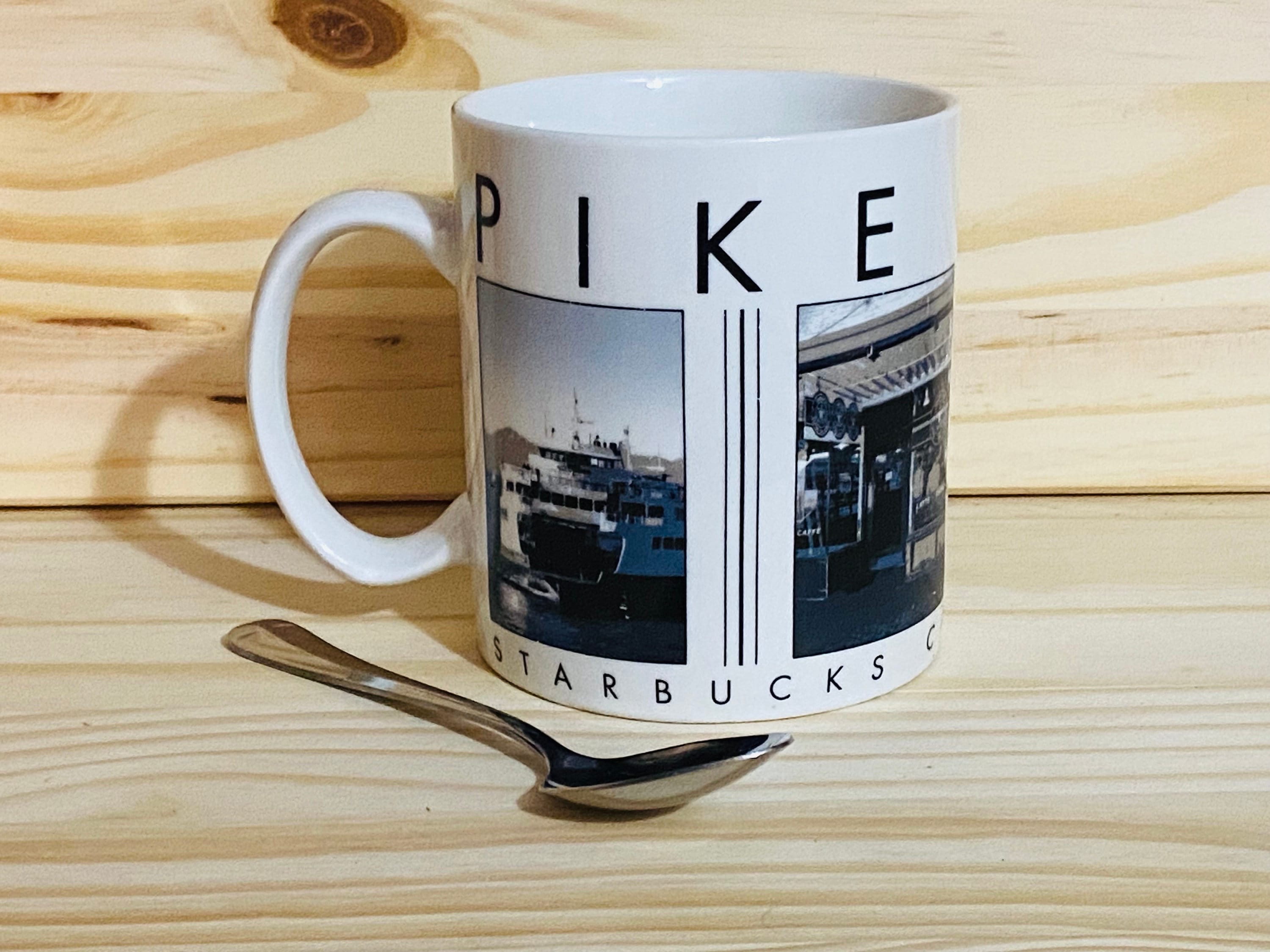 Starbucks PIKE PLACE Seattle Coffee Mug Cup City Scene Series 2003 - Etsy