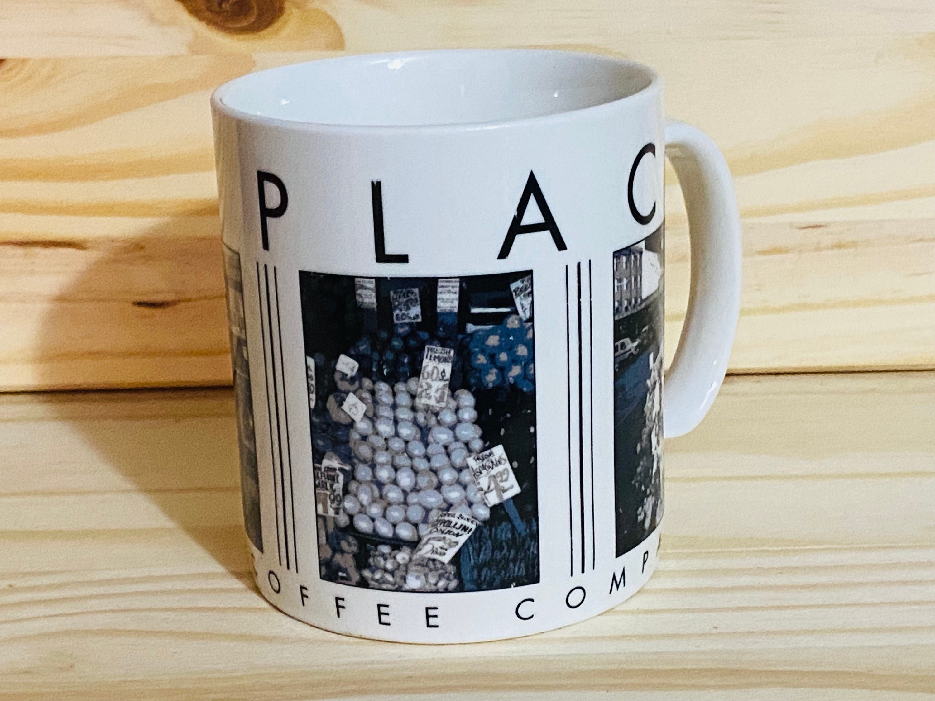 Starbucks PIKE PLACE Seattle Coffee Mug Cup City Scene Series 2003 - Etsy