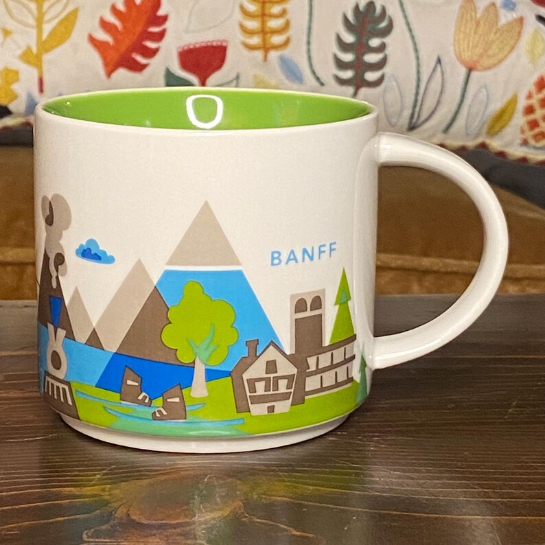 Starbucks BANFF You Are Here Mug Cup With Box - Etsy