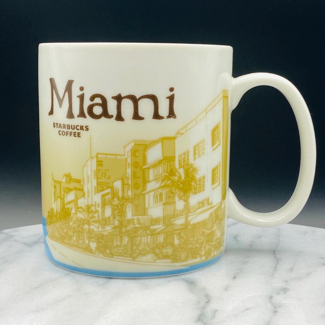 Starbucks MIAMI Collector Series Mug Cup - Etsy