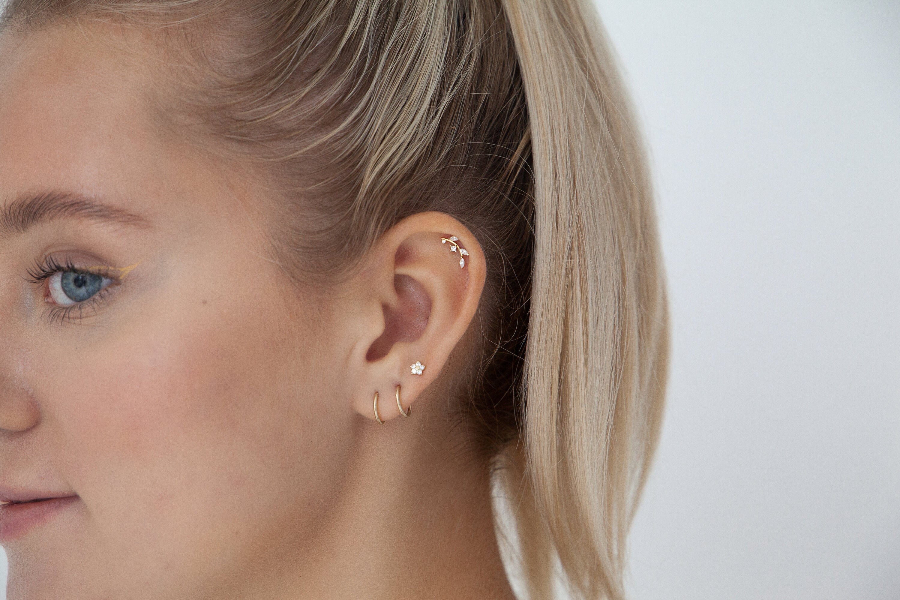 Vine cartilage earring store
