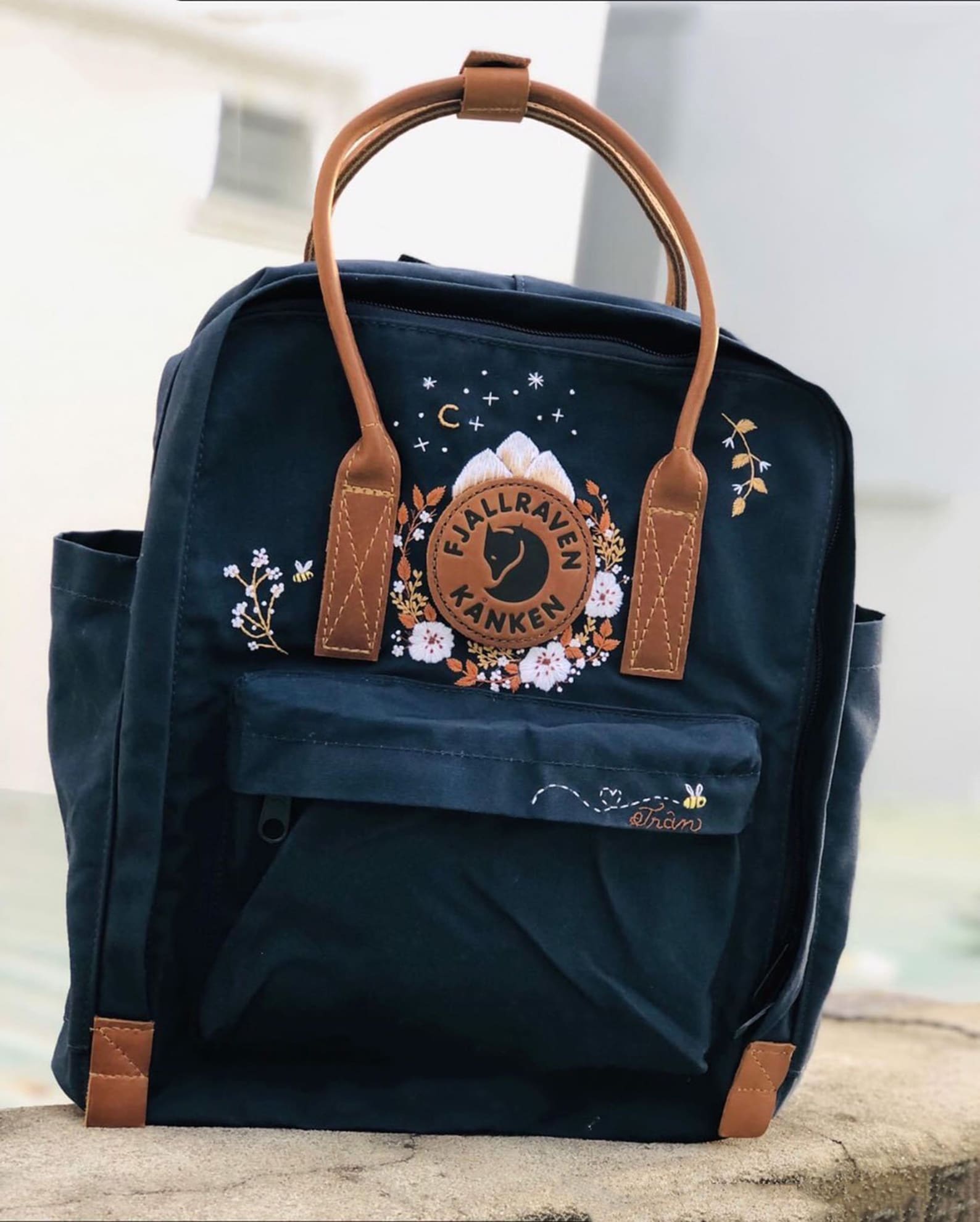 Kanken Custom Embroidered Personalization Embroidered Kanken Backpack ...