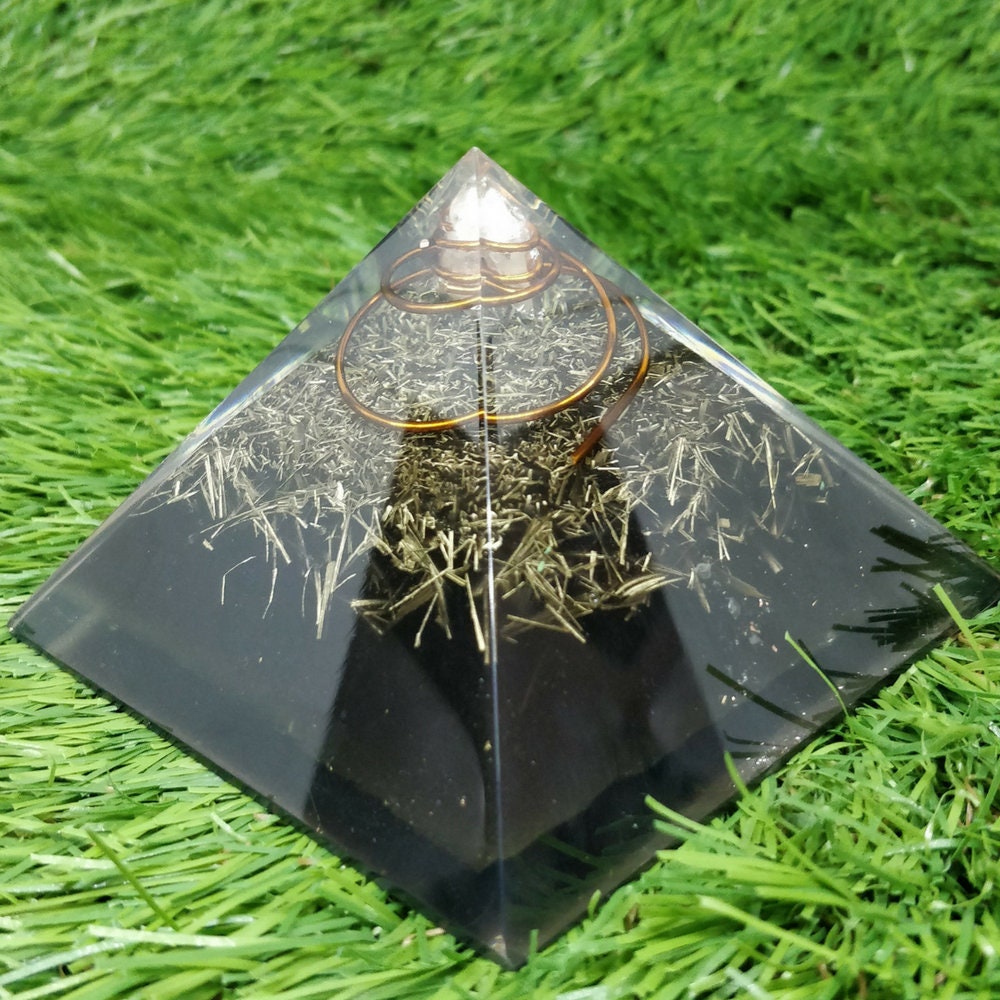New Orgone Pyramid Orgone Energy Generator Brass emf | Etsy