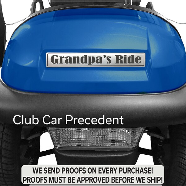 Golf Cart Decals - Etsy