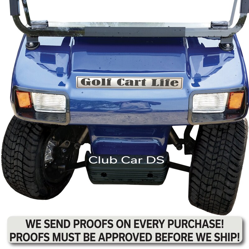 Golf Cart Decals - Etsy