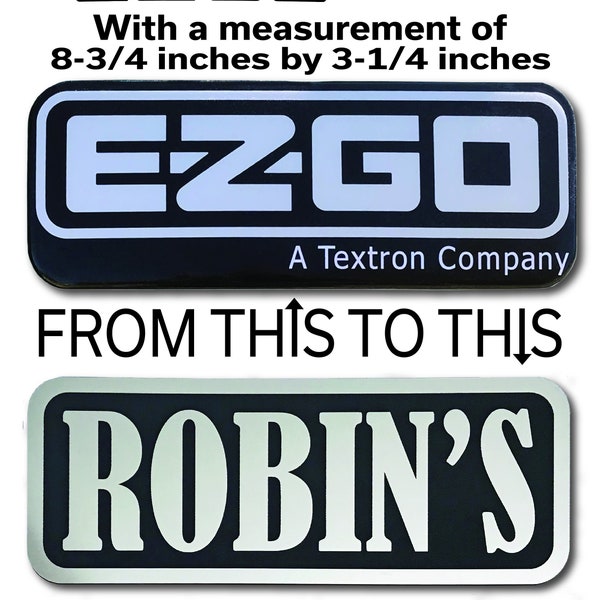 Golf Cart Decals Ezgo - Etsy