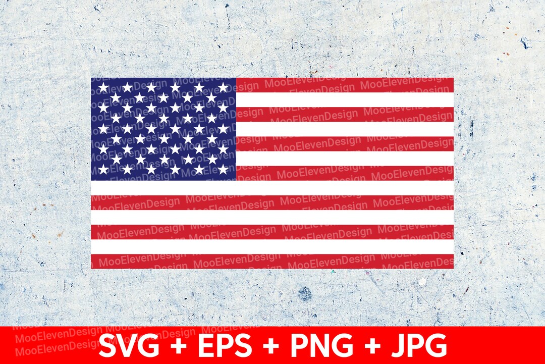 American Flag SVG Digital File, 4th of July Patriotic Svg, Independence ...
