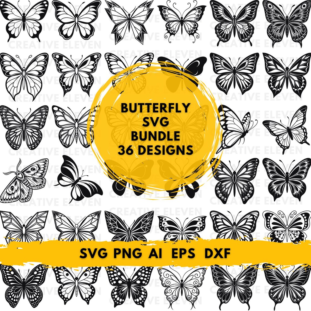 Butterfly SVG | Butterfly SVG Bundle | Butterfly Cut Files | Butterfly ...