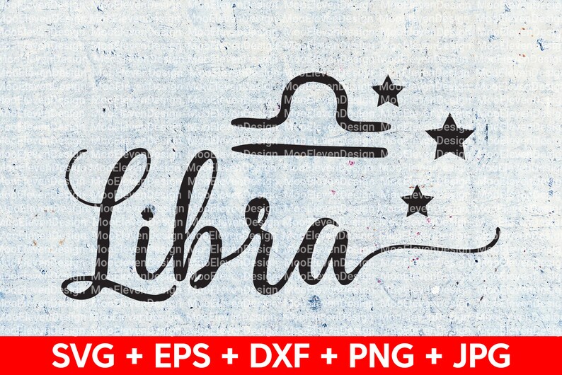 Libra Star Sign Zodiac SVG PNG Cut File SVG Star Signs Svg - Etsy