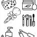 6 Colouring Pages Digital Download - Etsy