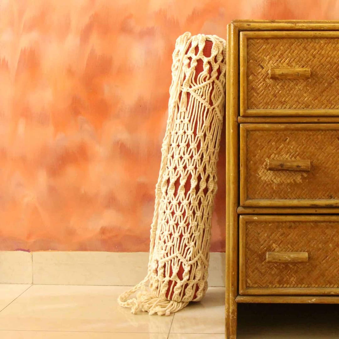 Yoga Bag | Macrame Yoga Mat Bag | Boho Yoga Bag | Gym Mat | Boho Bag | Yoga Accessory ...