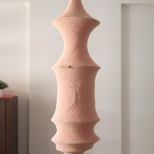 Crochet Light | Boho Light | Crochet Ceiling Fixture | Crochet Pendant ...