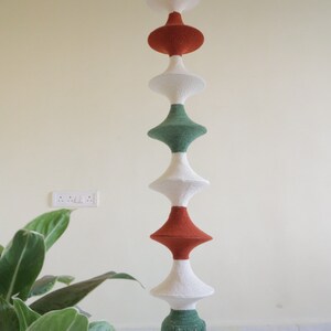 Modern Crochet Lights Crochet Fisherman Lampshade Boho Light Pendan ...