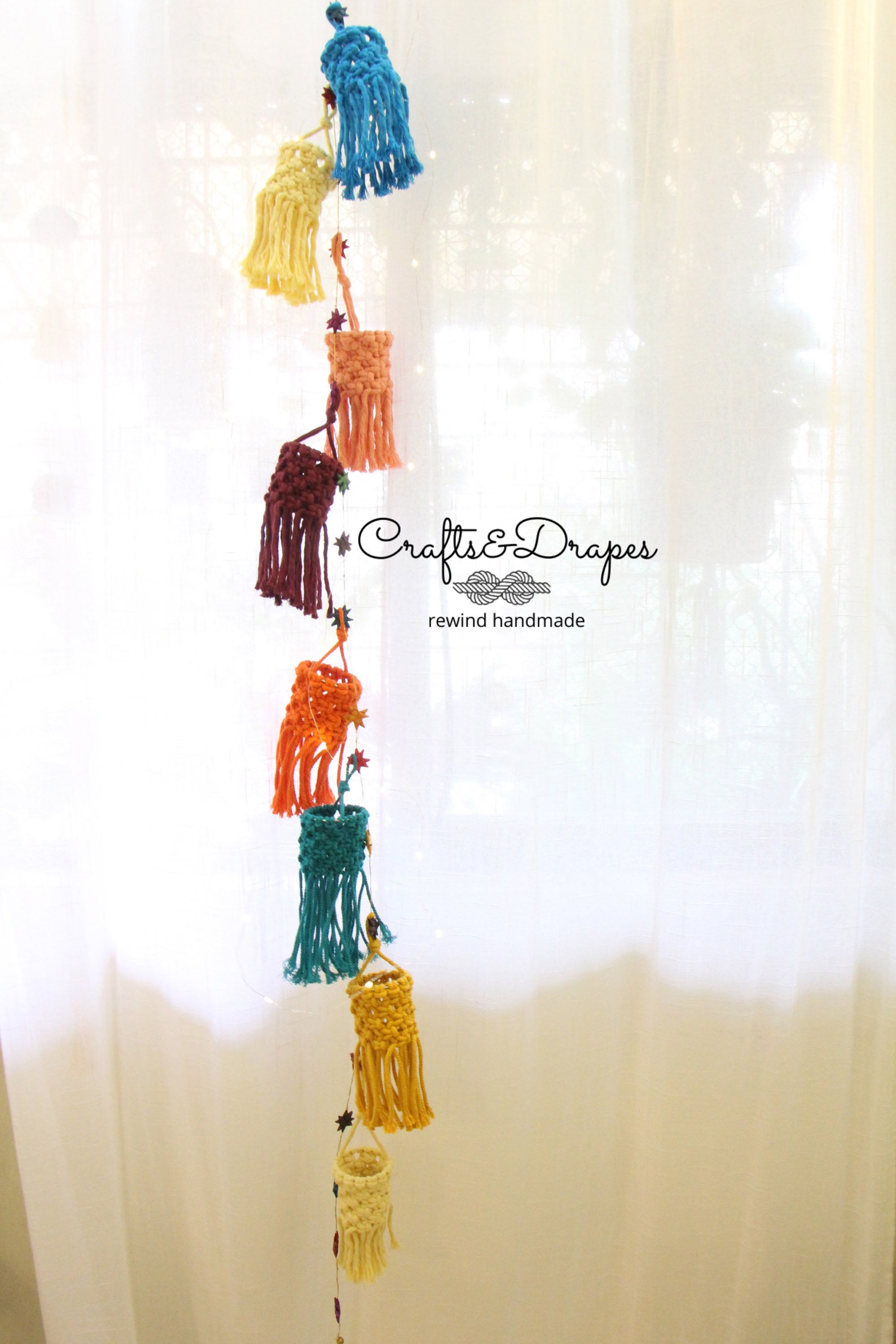 Christmas Gifts Mini Lamp Boho Hangings Boho Lights - Etsy