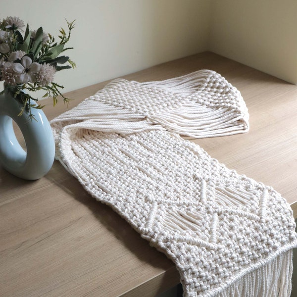 Macrame Table - Etsy