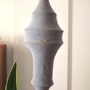 Crochet Light | Boho Light | Crochet Ceiling Fixture | Crochet Pendant ...