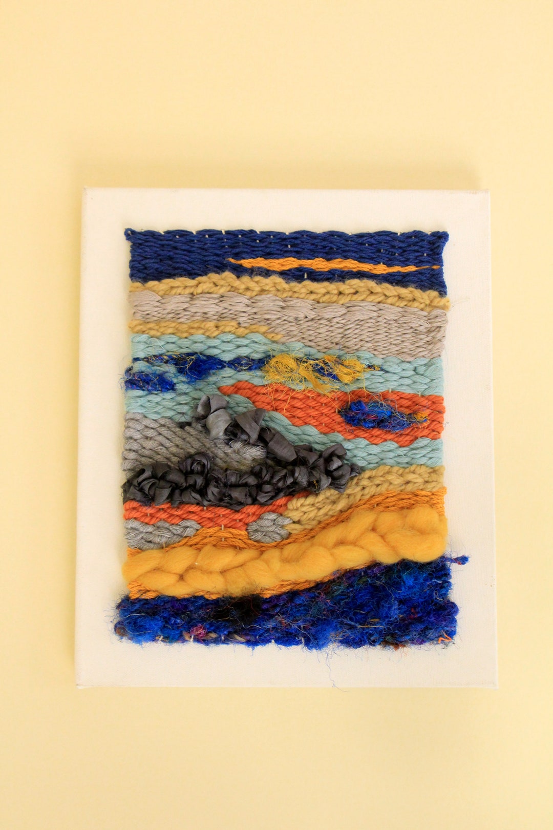 3D Woven Painting | Canvas Weaving | Modern Wall Art | Texture Wall Art ...